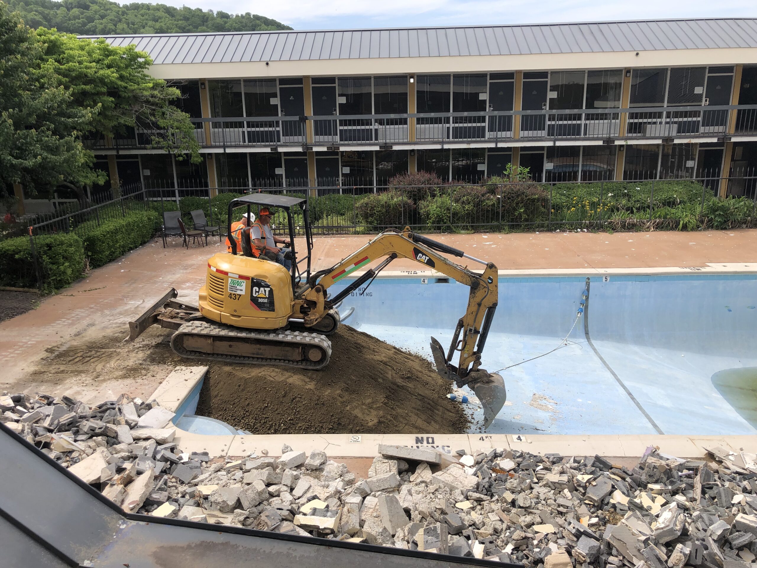 Days Inn Demolition Has Begun! - Homeward Bound WNC